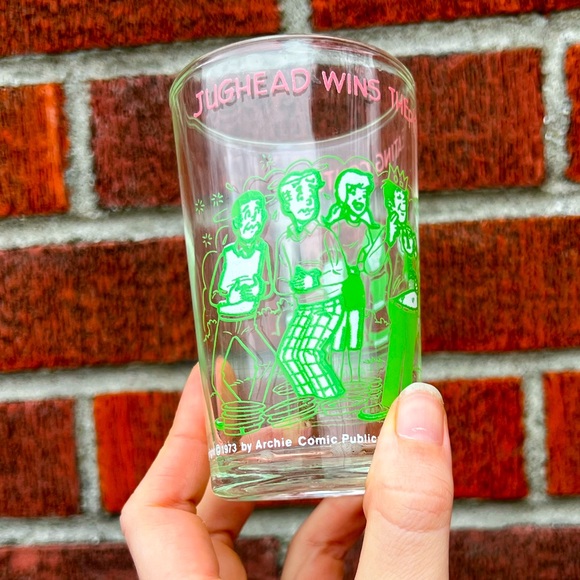 DC Comics | Dining | Vintage 973 Archie Jughead Juice Glass | Poshmark
